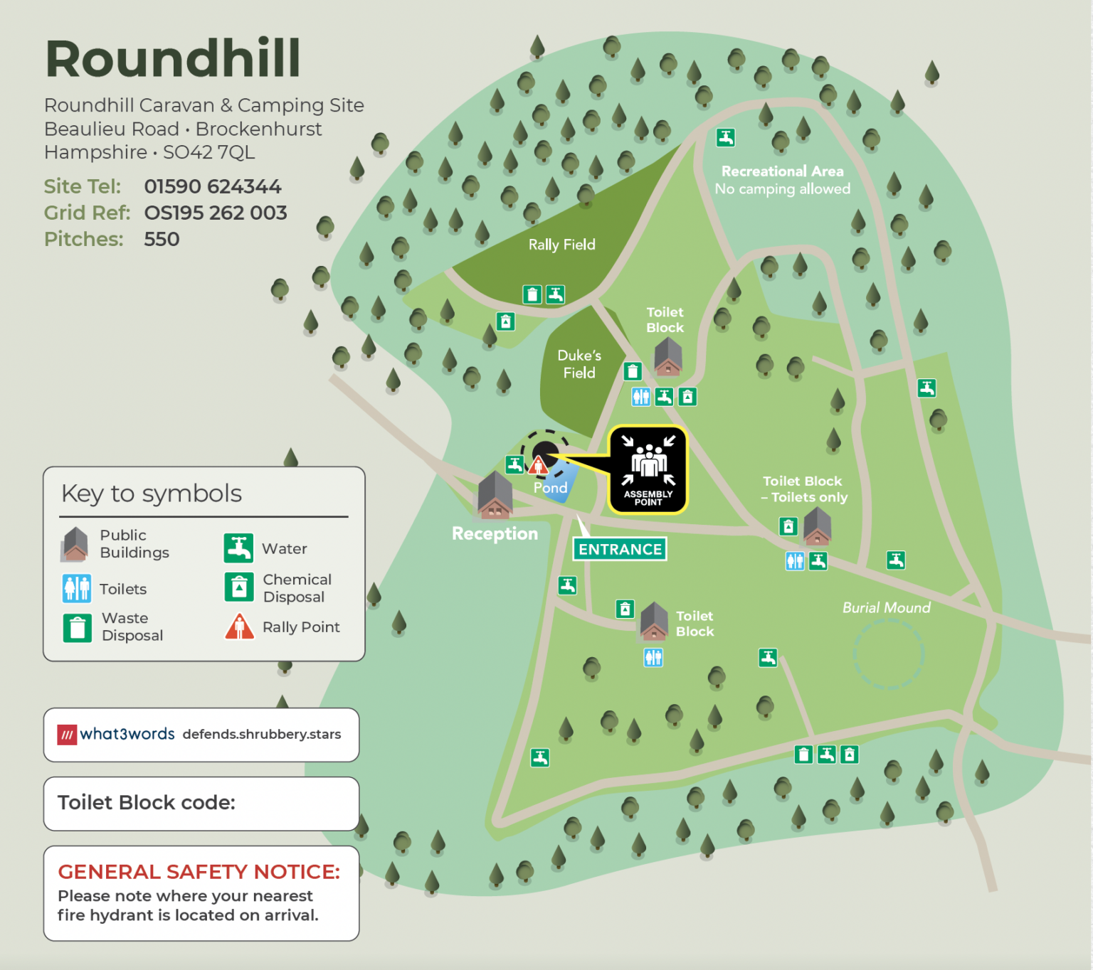 Roundhill Campsite - Camping in the New Forest