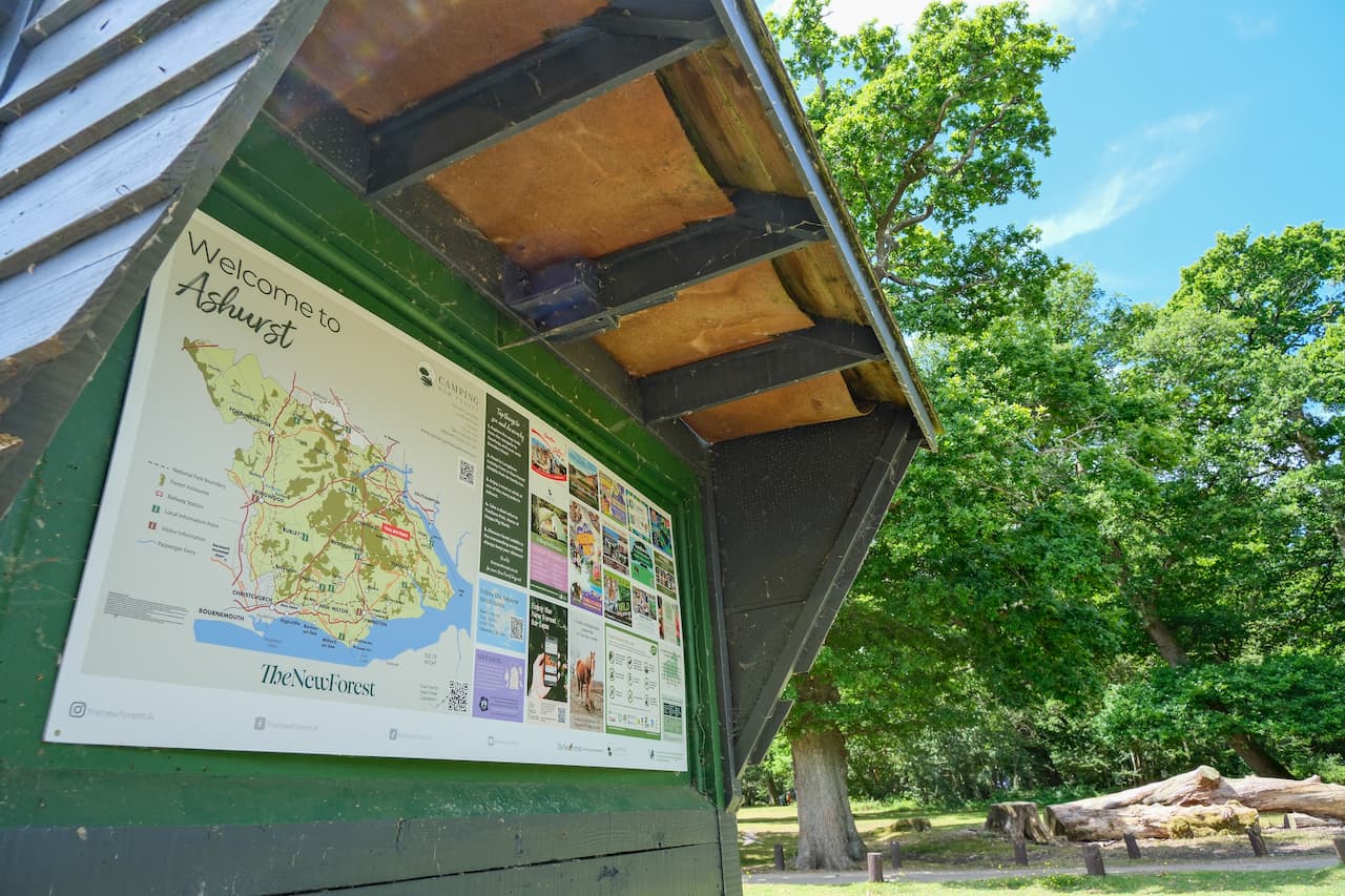 Ashurst Campsite - Camping in the New Forest