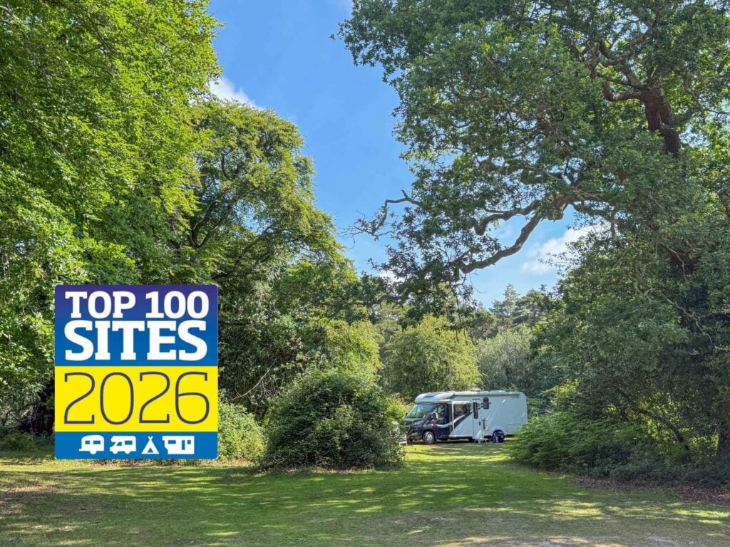 Camping New Forest Sites Featured in Top 100 Sites Guide 2026